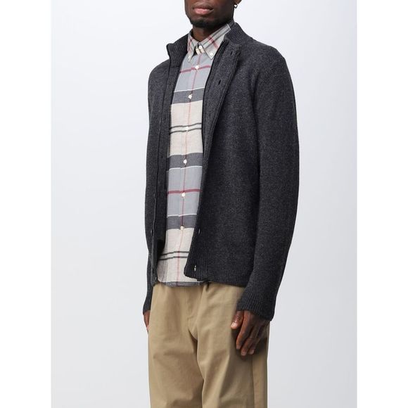 Barbour | Sweaters | Barbour Cardigan Men Charcoal | Poshmark